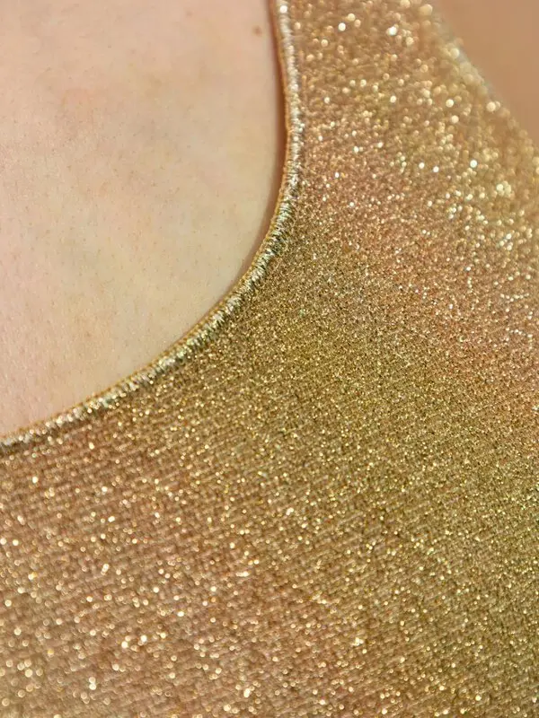 Oseree Lumière Sporty Swimsuit - Gold