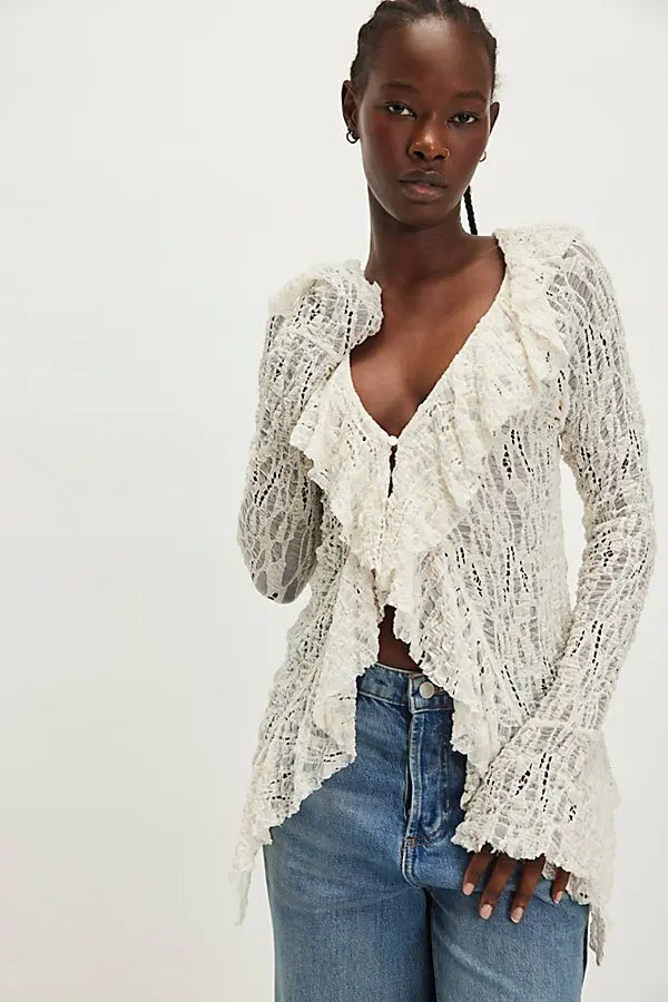Free People Laney Cardigan - Tofu