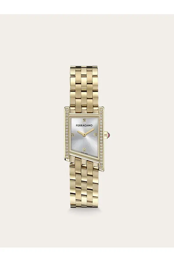 FERRAGAMO Asymetrique Watch - Gold