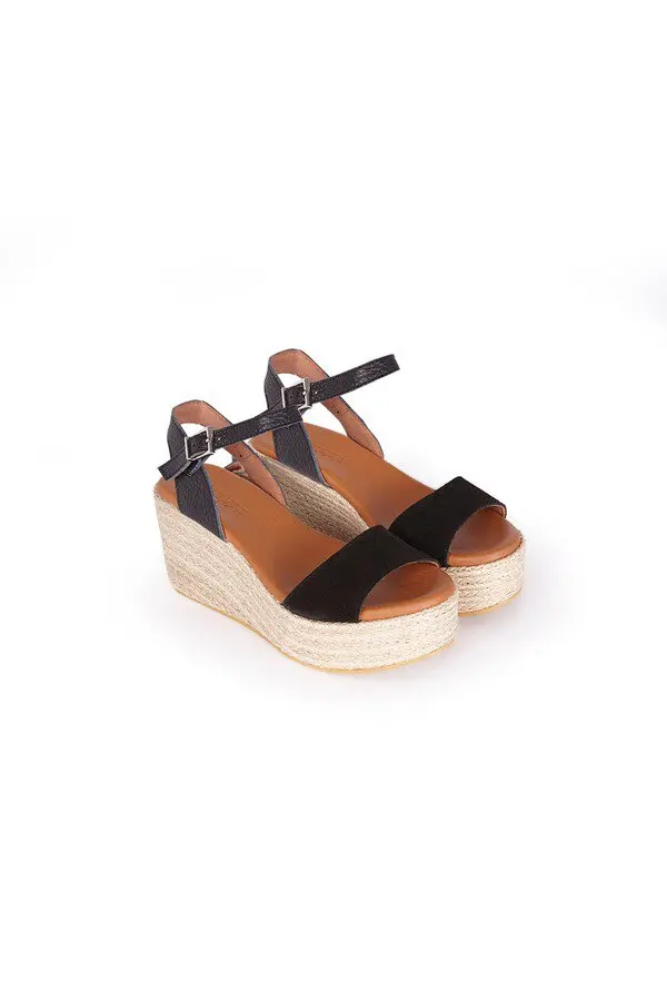 MENINA STEP Conil Braided Wedge Sandal