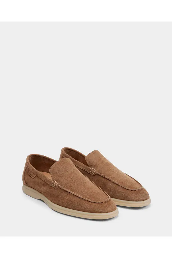 Rudsak Suede Slip-on Loafer - Red