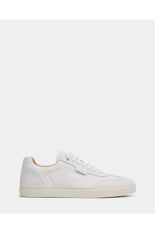 Rudsak Leather Lace-up Sneakers - Natural