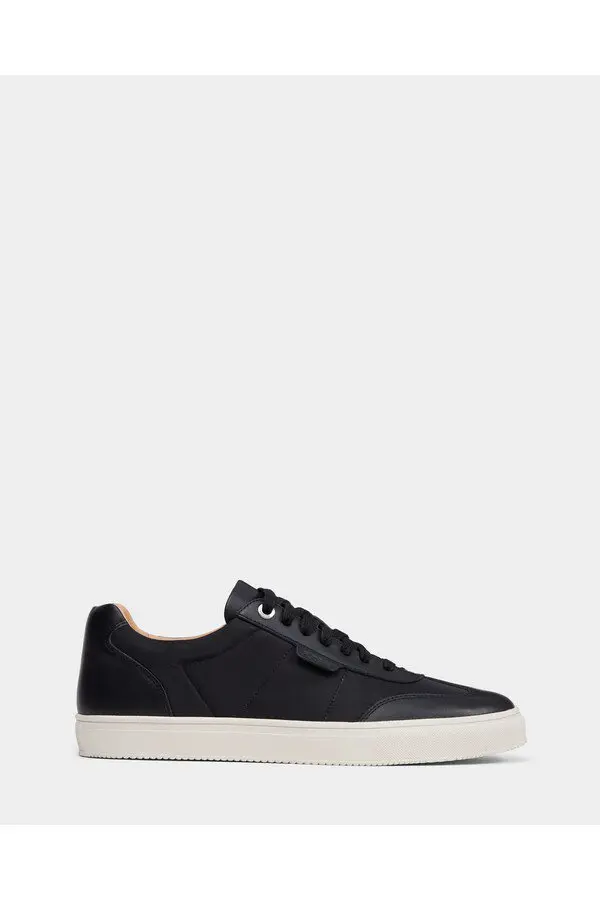 Rudsak Leather Lace-up Sneakers - Black