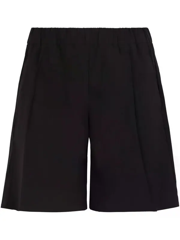 Herno Elasticated-waist Shorts - Black
