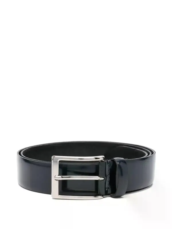 ERALDO Leather Belt - Blue
