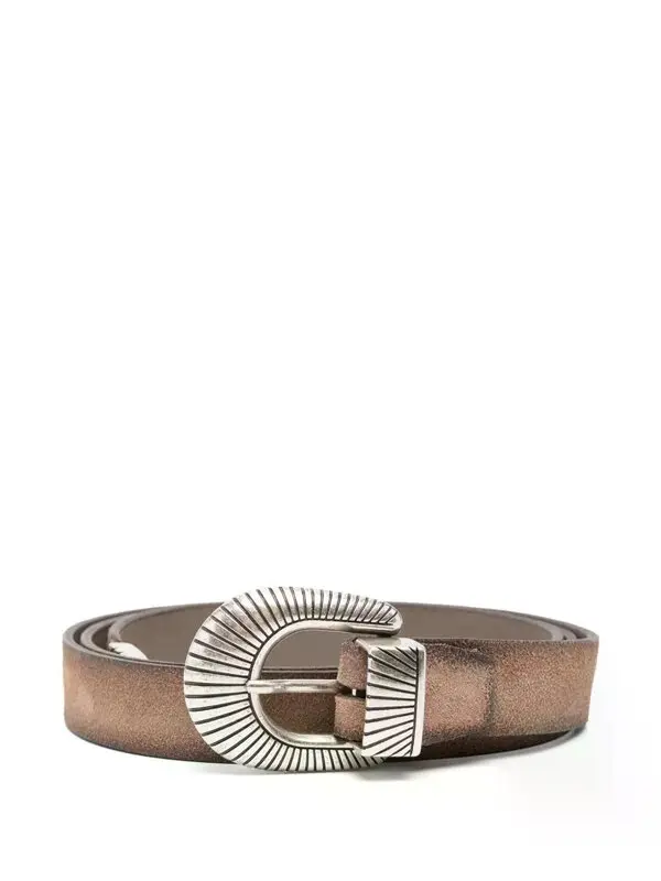 ERALDO Suede Belt - Brown