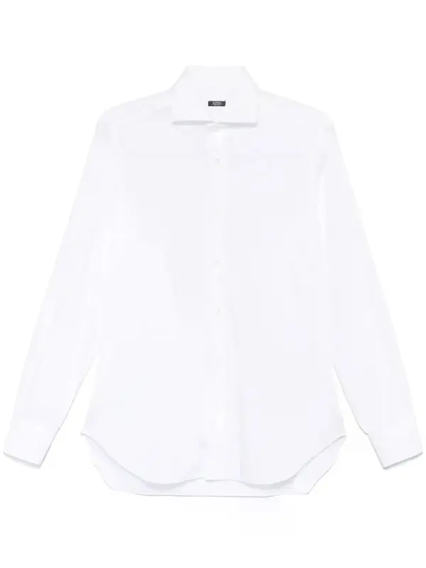 BARBA NAPOLI Cotton Shirt - White