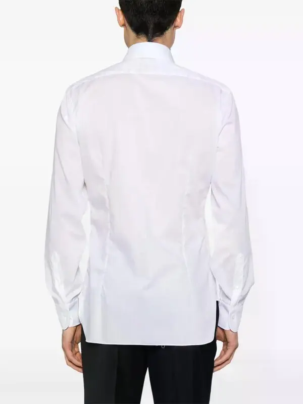 BARBA NAPOLI Cotton Shirt - White