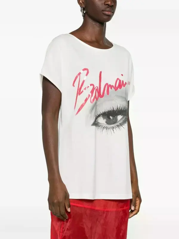 Balmain Eye-print T-shirt
