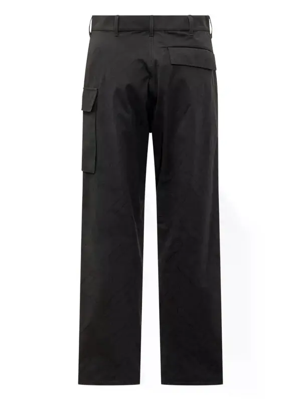 Marni Cotton Cargo Trousers - Black