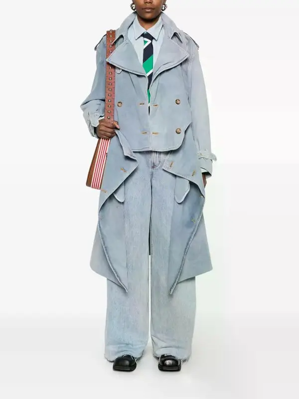 JUNTAE KIM Corset Trench Coat