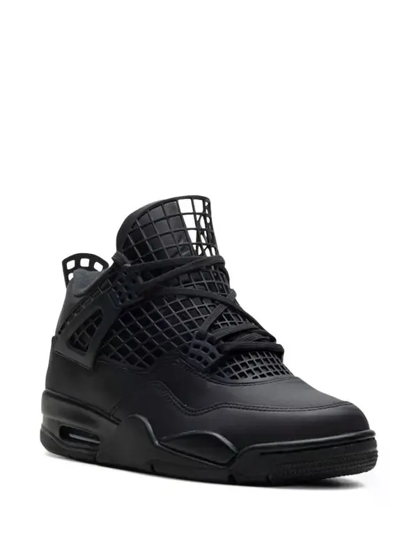 JORDAN Air 4 Net Sneakers - Black