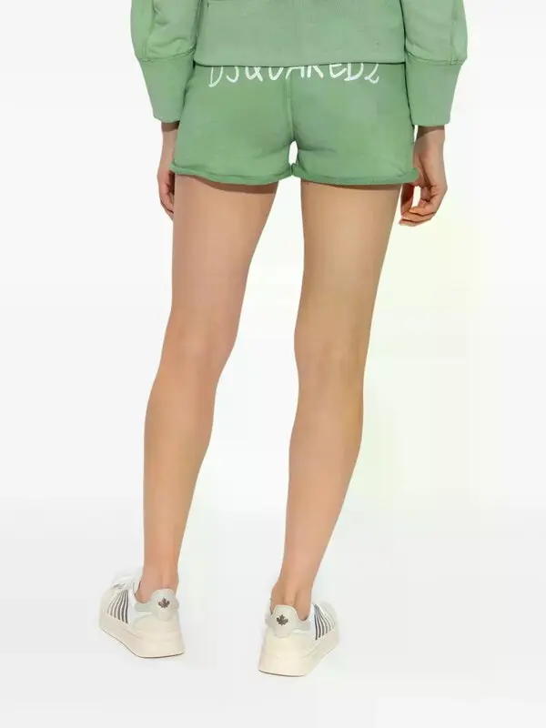 Dsquared2 Rolled-hem Drawstring Shorts
