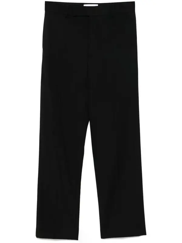 MARINE SERRE Pleated Twill Trousers