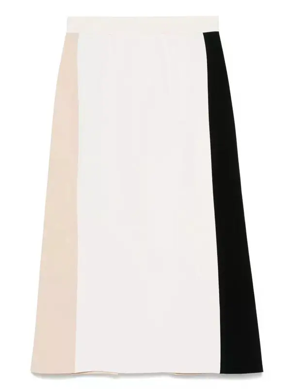 MRZ Panelled Midi Skirt