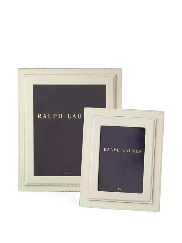 Ralph Lauren Brennan Leather Frame - White