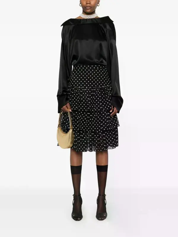 Valentino Garavani Polka-dot Mini Skirt