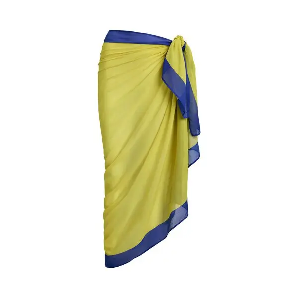 Ralph Lauren Big Pony Scarf Cover-up - Yellow