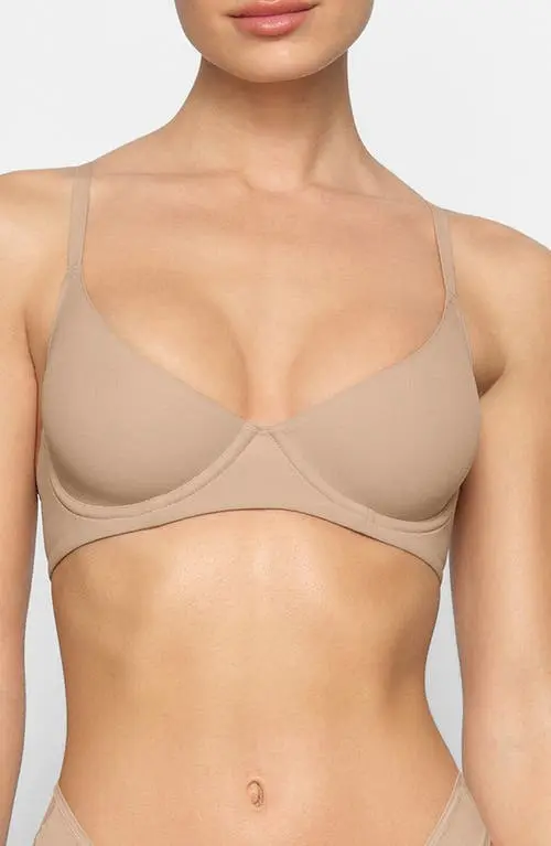 SKIMS Fits Everybody Unlined Demi Bra - Clay