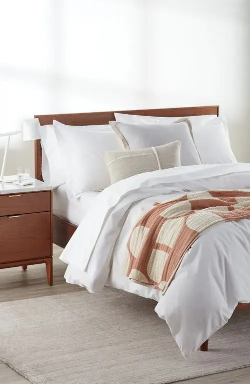 Nordstrom Textured Cotton Throw Blanket