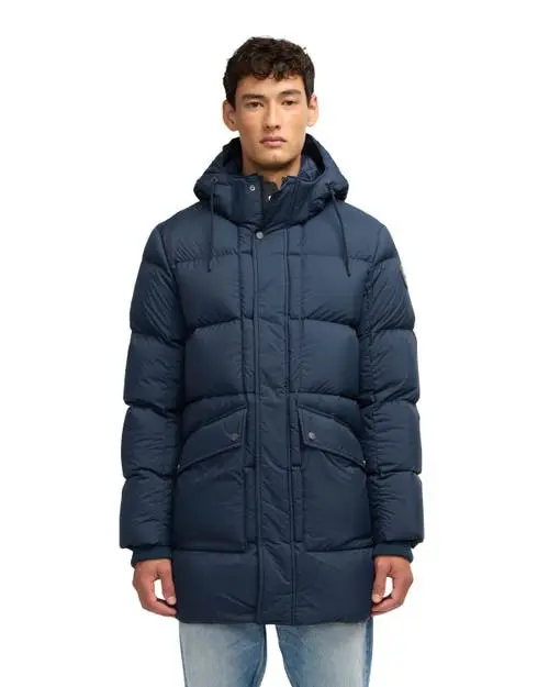 Pajar Teneca Puffer Walker With Removable Hood - Navy