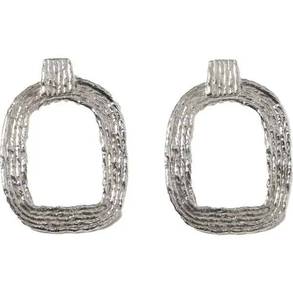 COG Eva Hoop Earrings - Silver
