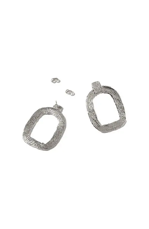 COG Eva Hoop Earrings - Silver