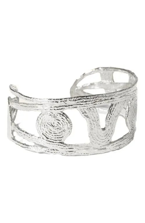 COG Nocturne Cuff Bracelet - Silver