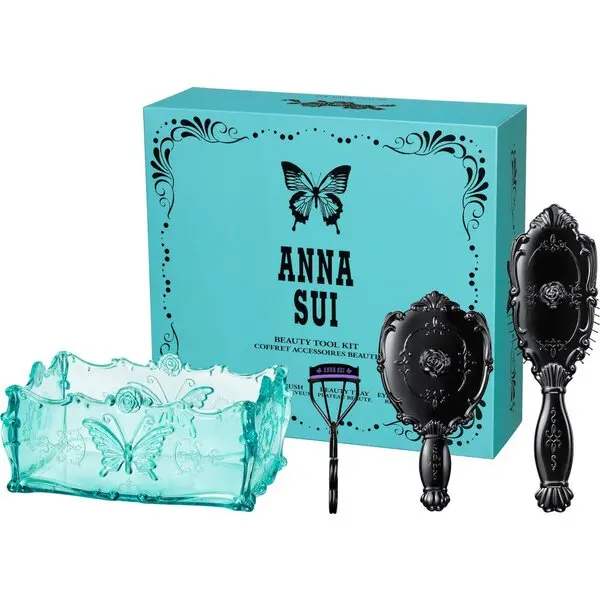 Anna Sui Beauty Tool Kit - Blue