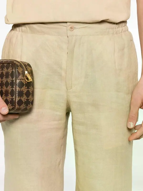 Kiton Linen Shorts - Neutrals