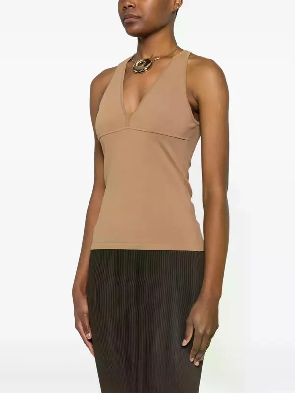 Max Mara Armida Tank Top - Brown