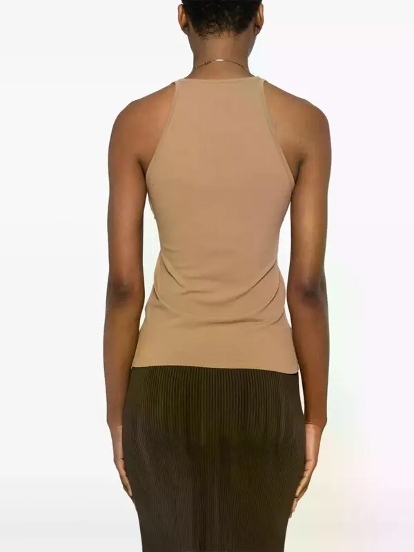 Max Mara Armida Tank Top - Brown