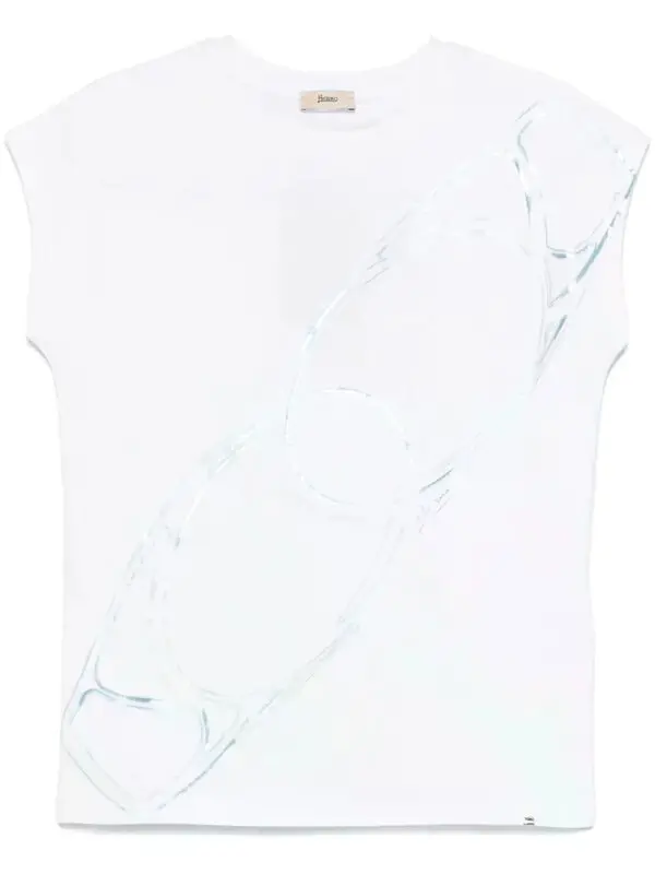 Herno Carabiner-print T-shirt - White