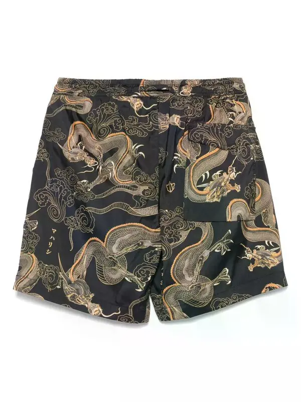 MAHARISHI Dragon Swim Shorts
