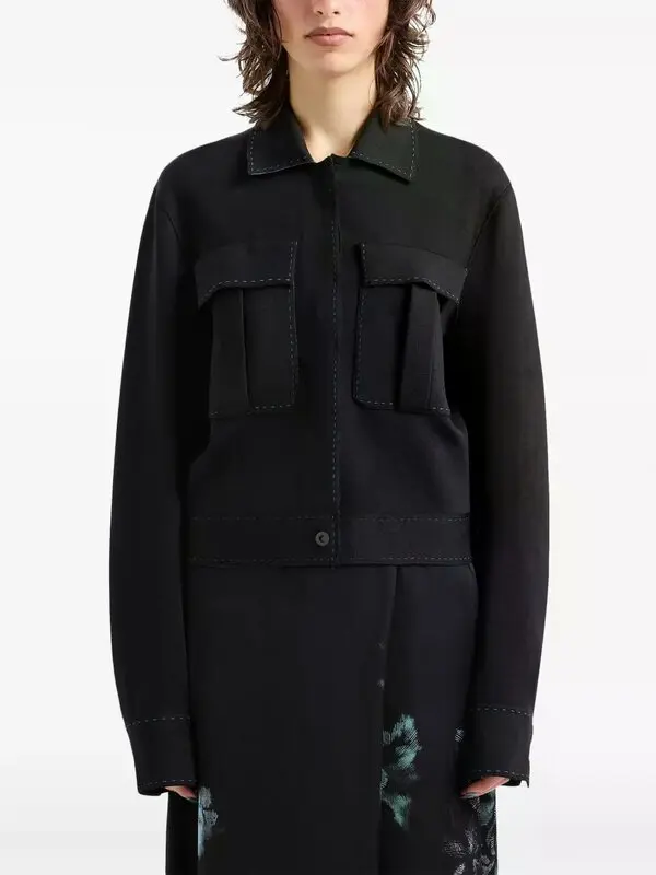 Giorgio Armani Buttoned-up Jacket