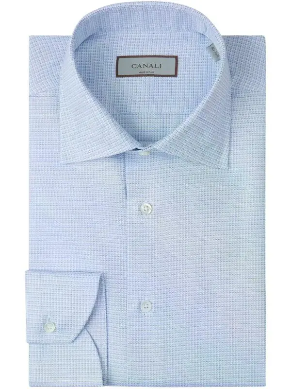 Canali Cotton Shirt - Blue