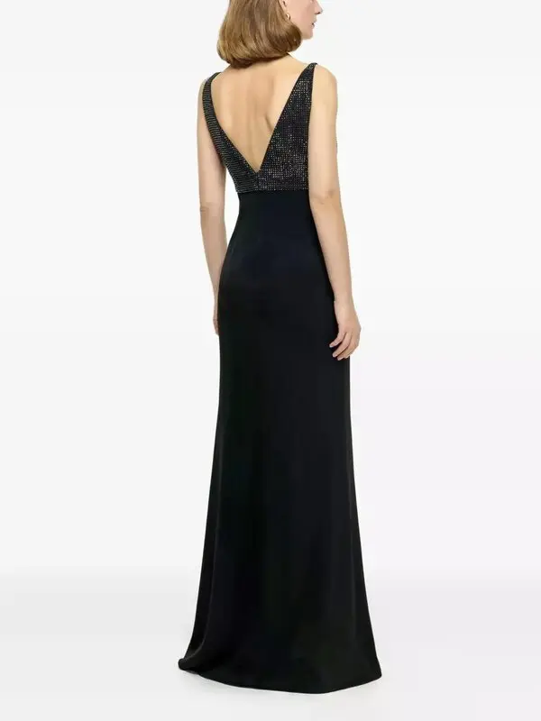 Roland Mouret Rhinestone-embellished Gown