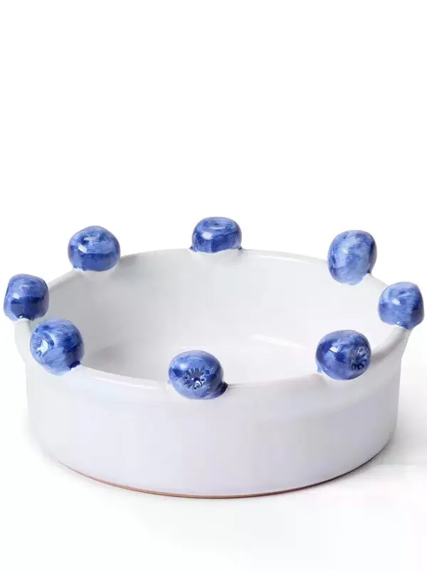 THE CONRAN SHOP Puglia Blueberry Serving Bowl - White