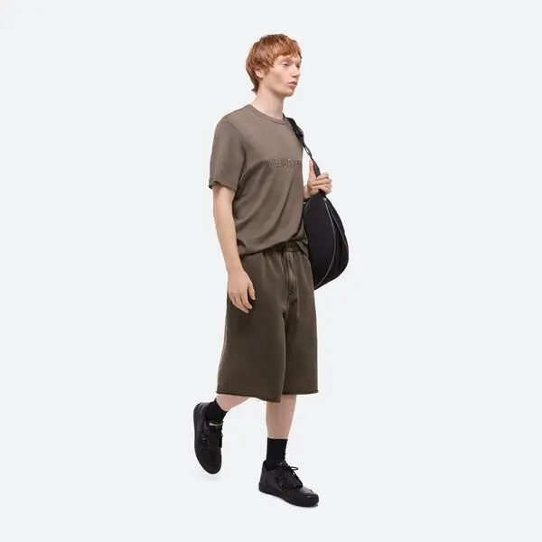 Helmut Lang Logo Tee - Olive