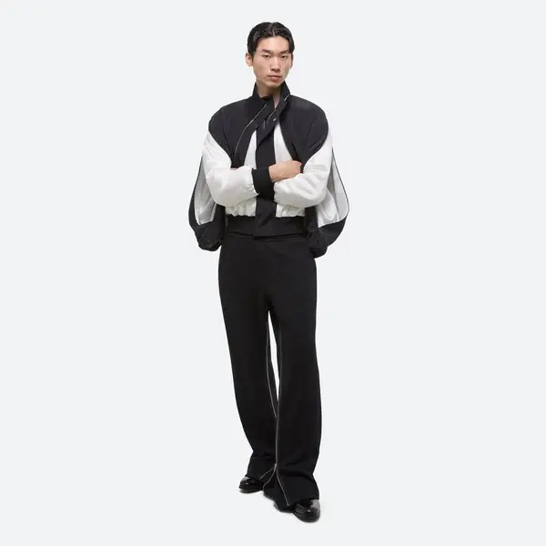 Helmut Lang Layered Zip Bomber