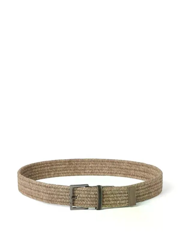 Brunello Cucinelli Leather Belt - Neutrals