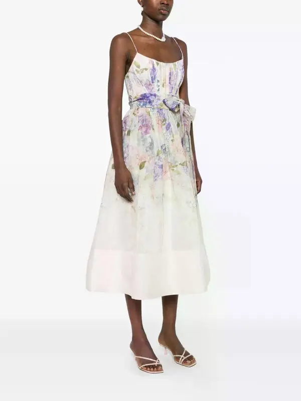 Blue Zimmerman Corset Dress Zimmermann Dawning Picnic Dress In Lilac Floral  REVOLVE