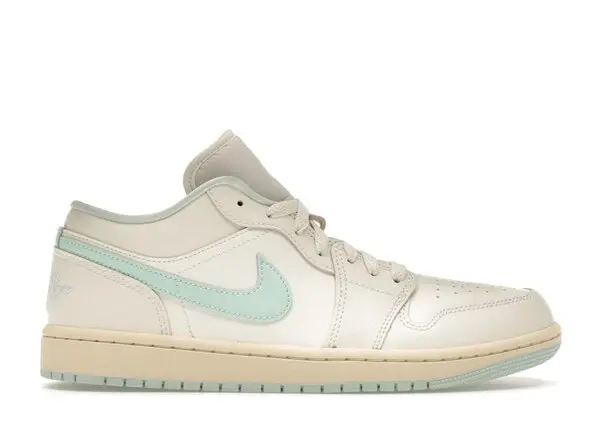JORDAN 1 Low Sneakers - Sail/igloo