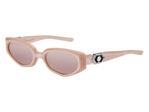 GENTLE MONSTER Ruvy Van Pc15 Sunglasses - Pink/gold