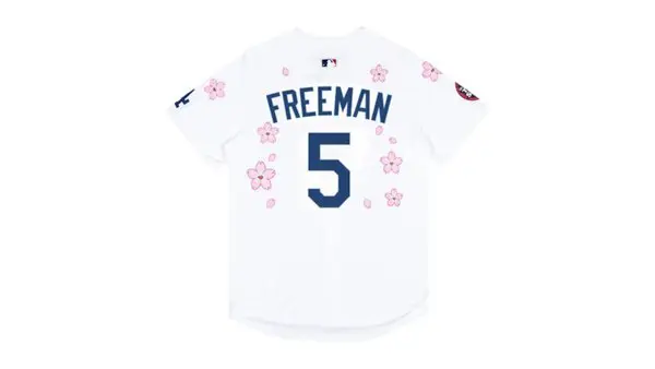 Nike X Takashi Murakami X Mlb World Tour Tokyo Series 2025 Dodgers Freeman Jersey - White