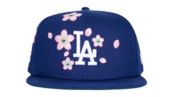 New Era X Takashi Murakami Dodgers 59fifty Fitted Cap - Blue