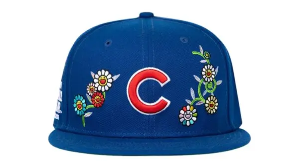New Era X Takashi Murakami X Mlb World Tour Tokyo Series 2025 9fifty Cubs Snapback Hat - Blue