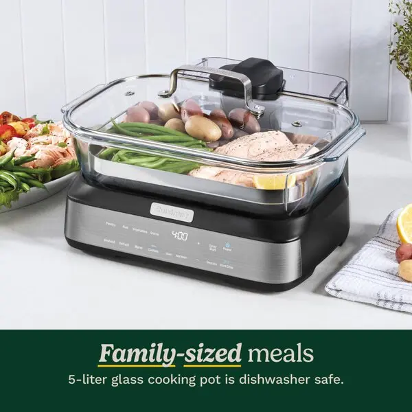 CUISINART Stm-4000 Cookfresh Digital Glass Steamer