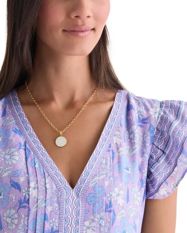 Vineyard Vines Flutter Sleeve Printed Dress