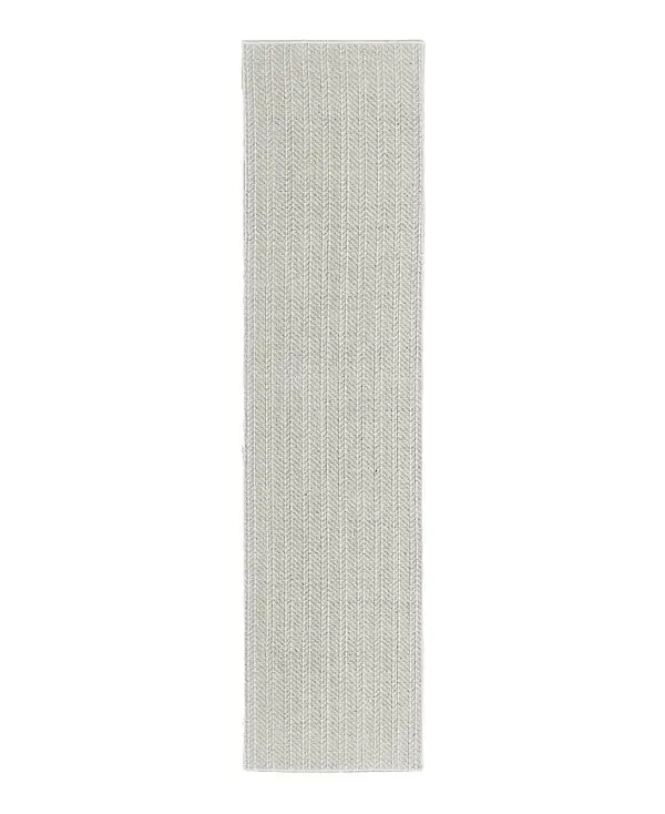 RADICI Polo 352 Runner Area Rug, 2'6 X 10 - Light/gray